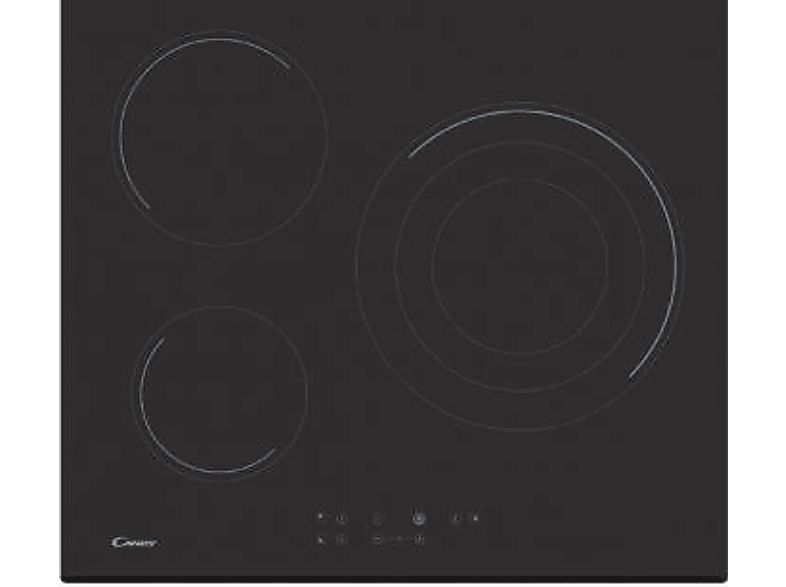 CANDY CH63TVT Glaskeramik (590 mm breit, 3 Kochfelder) | MediaMarkt