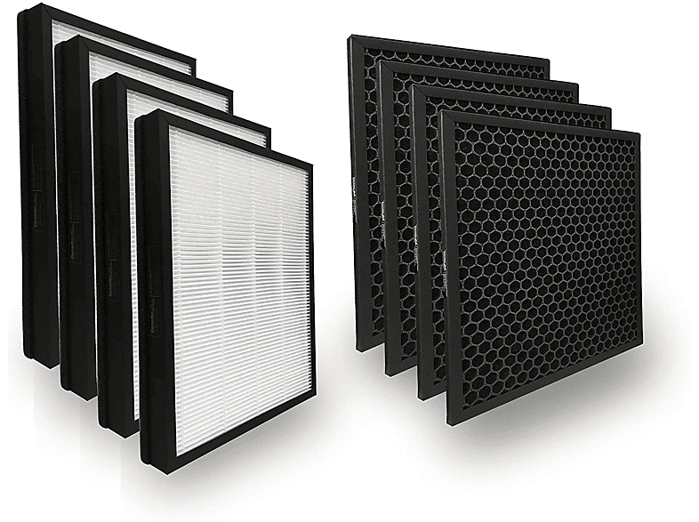 COMEDES Comedes 8er Ersatzfilterset passend für Philips Luftreiniger ...