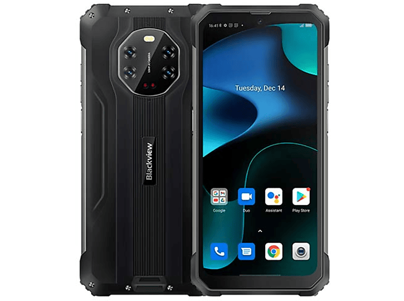 BLACKVIEW BV8800 8GB/128GB Dual Sim 128 GB Black Dual SIM | MediaMarkt