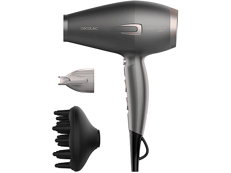 Secador | CECOTEC IoniCare 6000 Rockstar Essence, 2200 W, 5 niveles ...