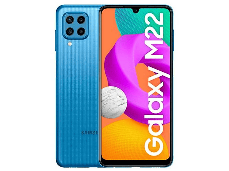 SAMSUNG Galaxy M22 M225 4GB/128GB Dual Sim 128 GB Blue Dual SIM | SATURN