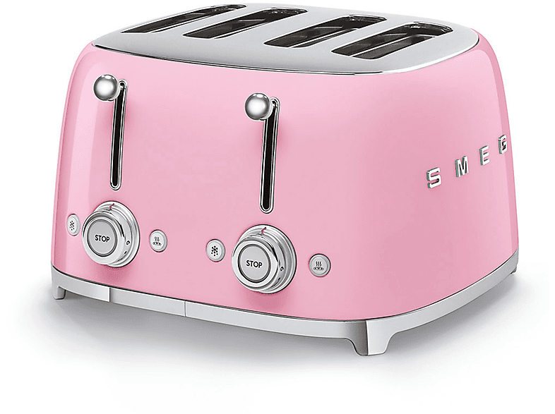 SMEG TSF03PKEU Broodrooster Roze | MediaMarkt