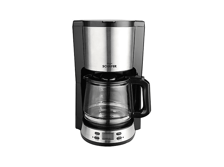 SCH FER 1 5 Liter Kaffeemaschine Silber MediaMarkt