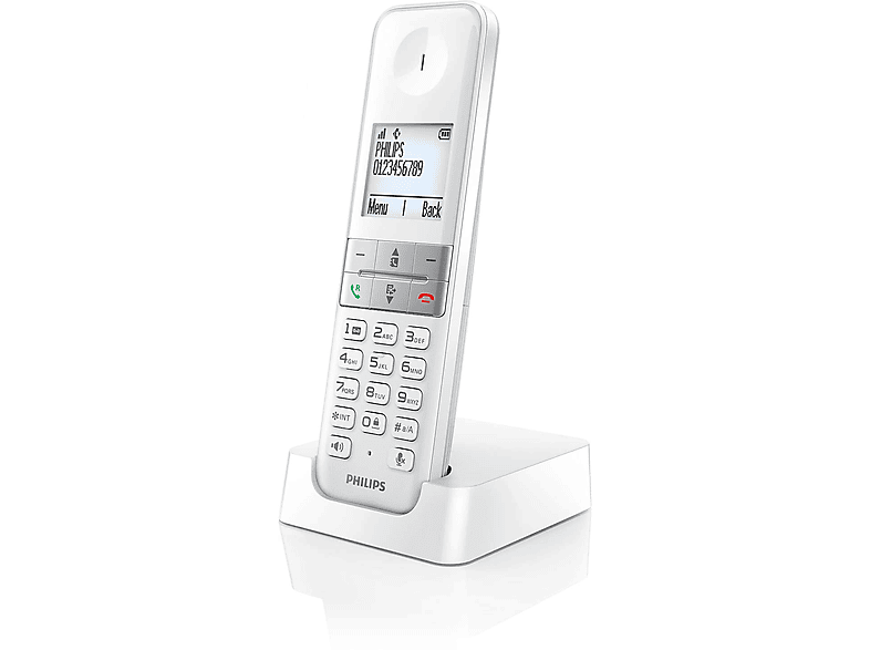 PHILIPS D4701W/34 DECT-Telefon | MediaMarkt