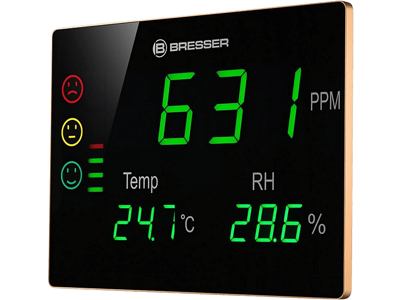 Medidor de CO2 | 7004030 BRESSER, Negro | MediaMarkt