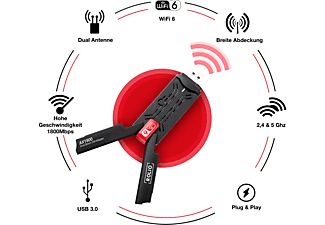ROLIO 1800Mbps WiFi 6 WLAN USB adapter | MediaMarkt