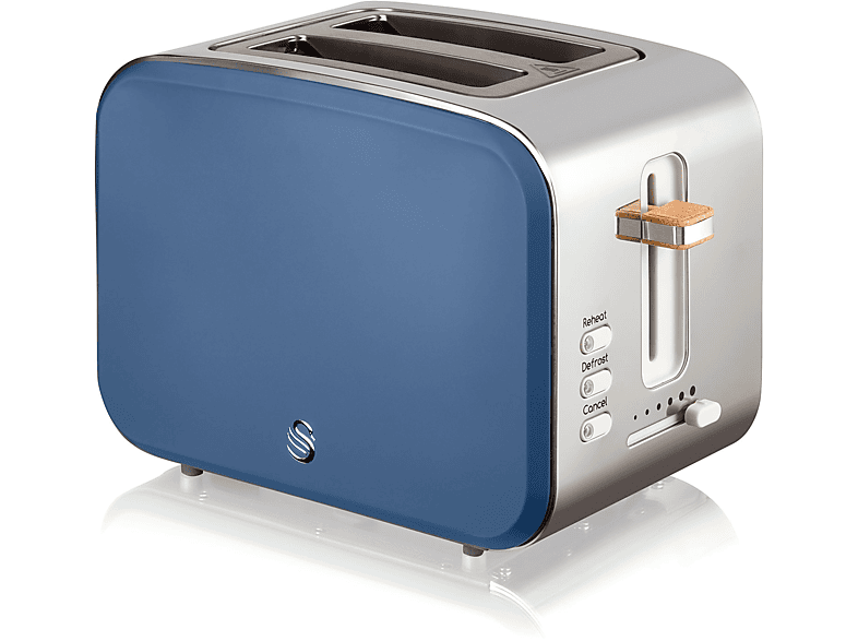 SWAN Nordic ST14610BLUNEU Toaster Blau (900 Watt, Schlitze: 2) | MediaMarkt