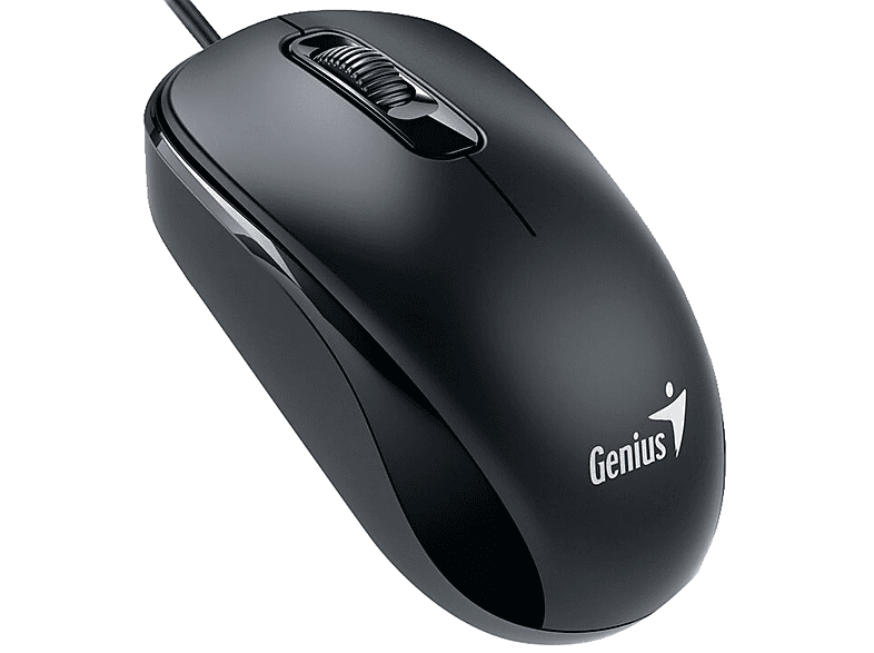 Ratón con cable | GENIUS 31010116100, Por cable, 1000 ppp, Negro ...