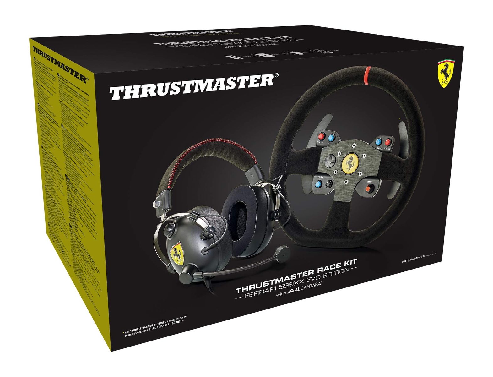 THRUSTMASTER 416077 ADDON THRUSTM. RACEKIT FERRARI ALCANTARA ED Lenkrad ...