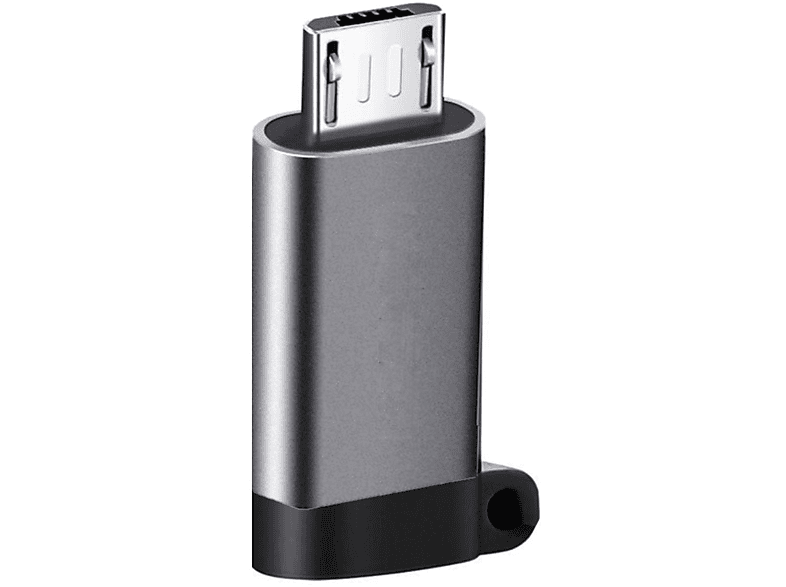 INF USB-C zu Micro USB Adapter Aluminium Micro-USB zu USB-C-Adapter ...