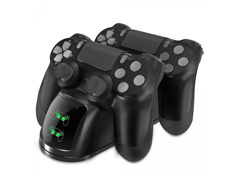 Base de carga para mandos PS4 | INF Estación de carga dual compatible ...