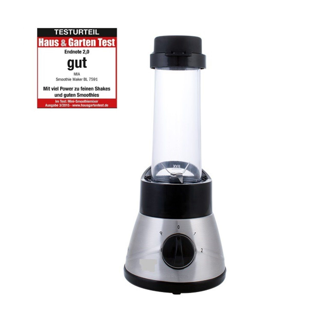 JUNG Smoothie Maker Mixer Silber (400 Watt, 600 ml) | MediaMarkt