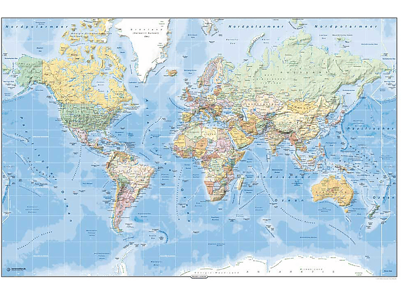 Landkarten - Politische Weltkarte | MediaMarkt