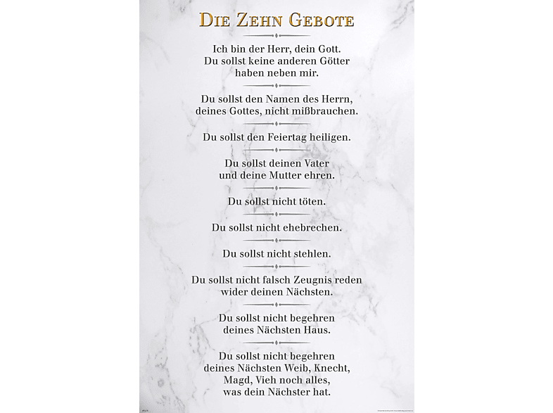 Die 10 Gebote - Weiß | MediaMarkt