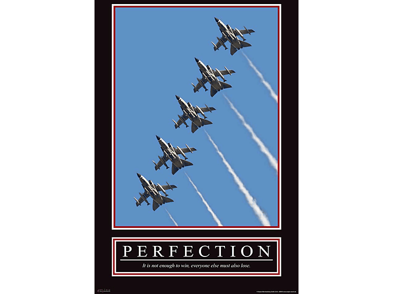 Motivational | Poster - Perfection | MediaMarkt