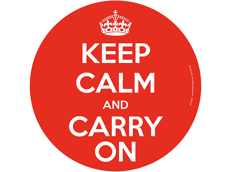 Keep Calm | Sticker - and Carry On | MediaMarkt