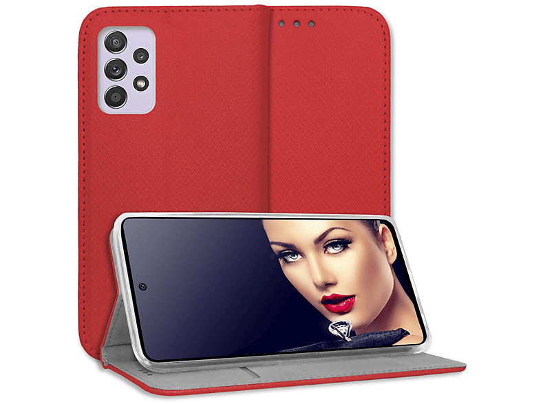 MTB MORE ENERGY Smart Magnet Book, Bookcover, Samsung, Galaxy A52 4G/5G ...