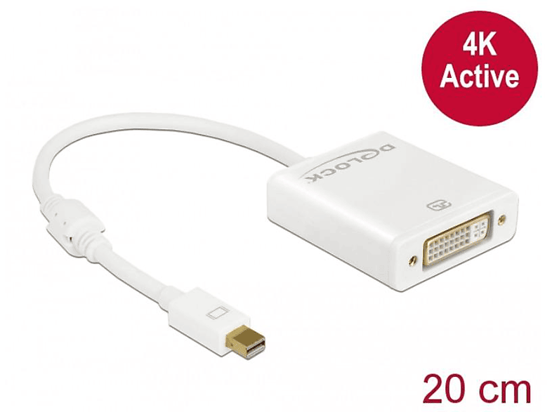 DELOCK 62604 Adapter, Weiß | SATURN