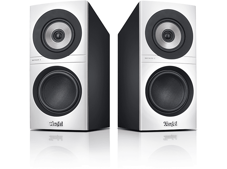 TEUFEL DEFINION 3S Regallautsprecher (Passiv Lautsprecher, Weiß ...