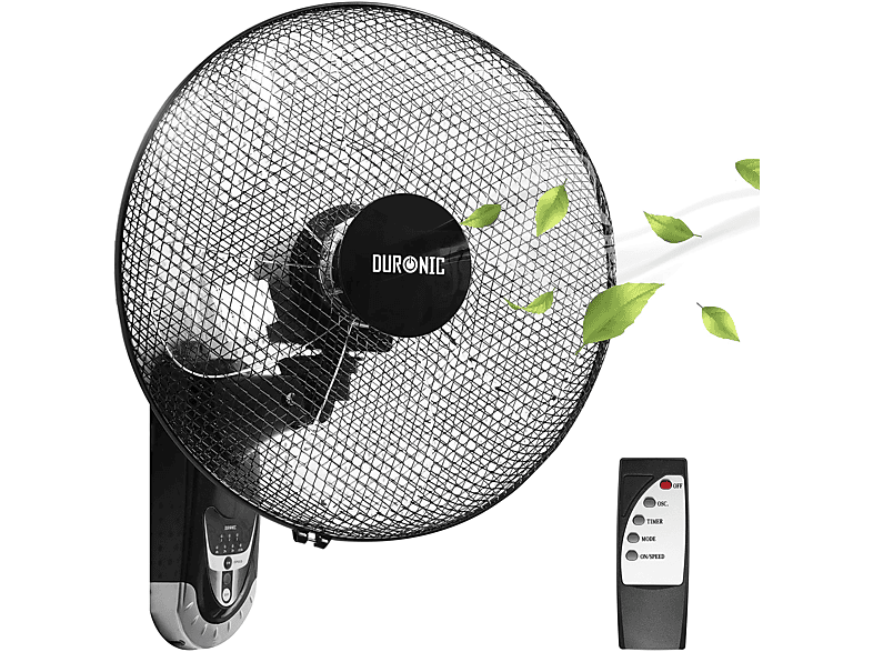 DURONIC FN55 Wandventilator | 3 Stufen 60W | Korb 40cm Ventilator ...
