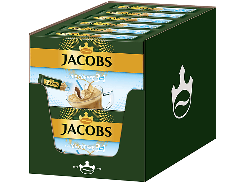 JACOBS 3in1 Typ Ice Coffee - 120 Getränke Sticks (In heißem Wasser ...