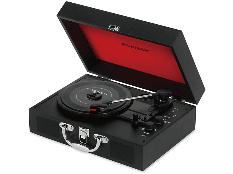 RICATECH 431410 Plattenspieler Schwarz | MediaMarkt