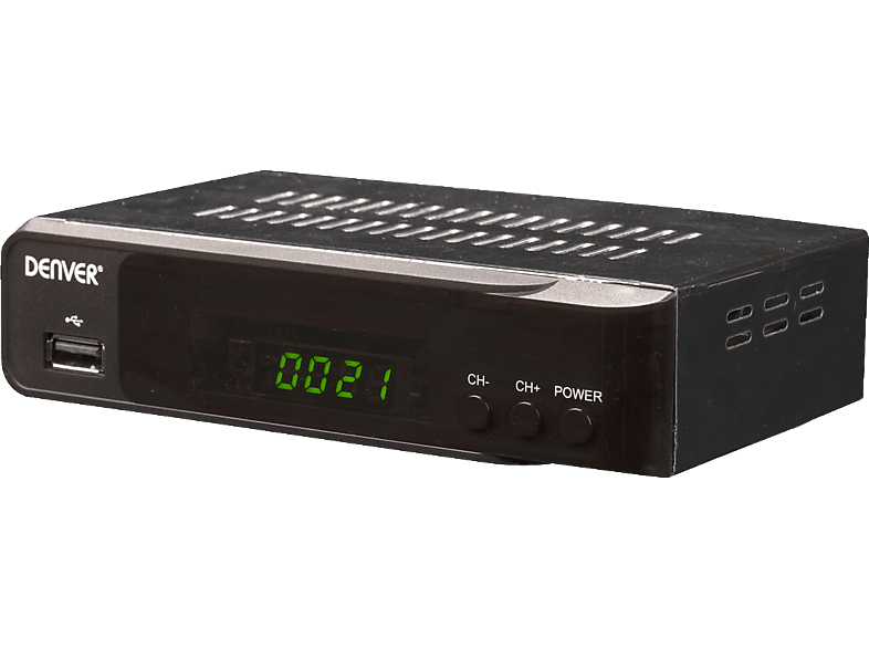 DENVER DVB-S2 Receiver, schwarz | MediaMarkt
