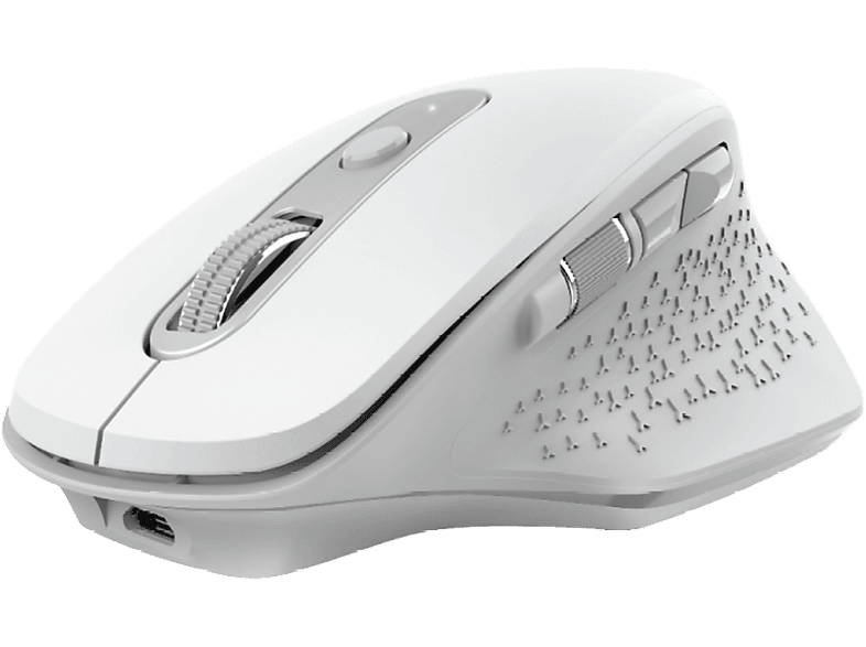 TRUST 24035 OZAA RECHARGEABLE MOUSE WHITE Funkmaus, White | SATURN
