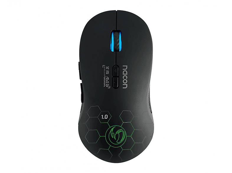 NACON NA002355 PC WRLS GAMING MOUSE GM-180 Maus, Schwarz | MediaMarkt