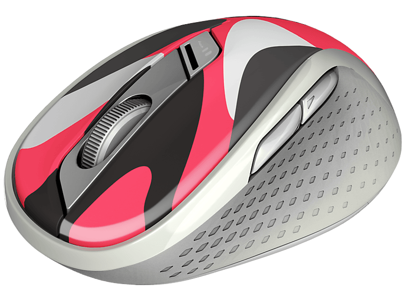 RAPOO 18111 M500 MULTI-MODUS MAUS C/RD Funkmaus, Carmouflage rot ...
