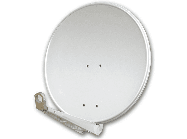 PREMIUMX DELUXE85 Satellitenantenne 85 cm Aluminium Hellgrau ...