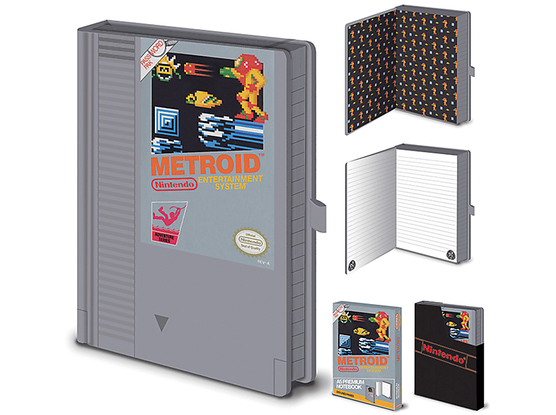 Nintendo | Luxus-Notizbuch - NES - Metroid | MediaMarkt