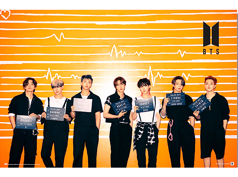 Bangtan Boys BTS | Poster - Police Dept | SATURN