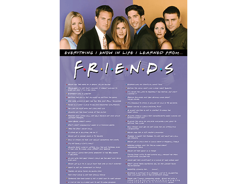 Friends | Poster - Everything I Know | MediaMarkt