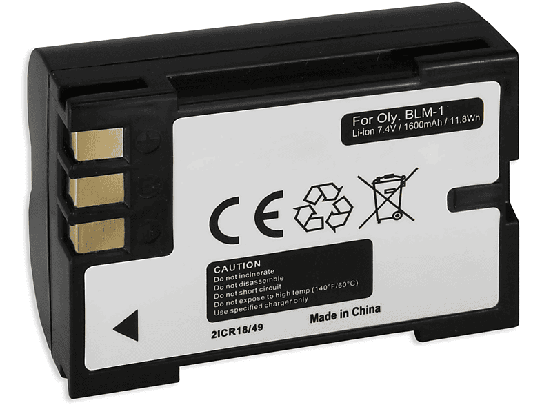 MTB MORE ENERGY BLM-1 Akku für Olympus Digitalkameras BLM-1 Akku, Li-Ion, 1600 mAh | SATURN