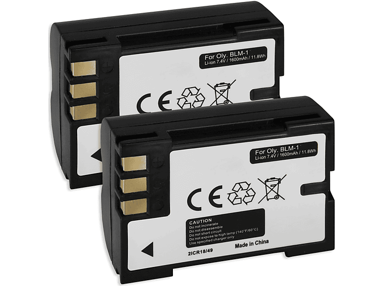 MTB MORE ENERGY 2x BAT-049 BLM-1 Akku, Li-Ion, 1600 mAh | SATURN