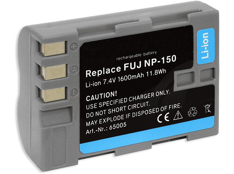 MTB MORE ENERGY NP-150 Akku für Fuji Digitalkameras NP-150 Akku, Li-Ion, 1600 mAh | SATURN