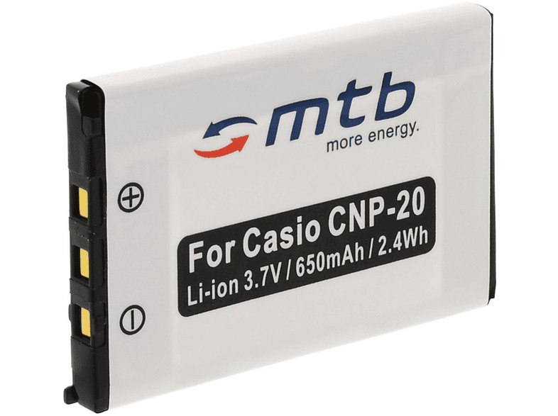 MTB MORE ENERGY Akku für Casio NP-20 NP-20 Akku, Li-Ion, 700 mAh | SATURN