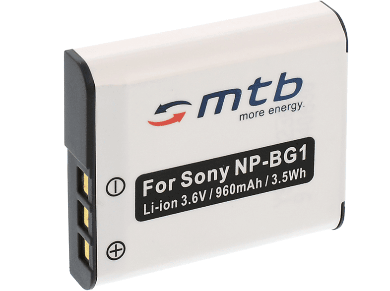 MTB MORE ENERGY NP-BG1 Akku für Sony Digitalkameras NP-BG1 Akku, Li-Ion, 960 mAh | MediaMarkt