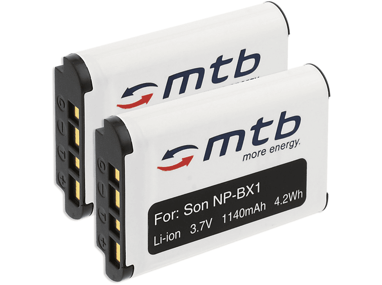 MTB MORE ENERGY 2x Akku für Sony NP-BX1 NP-BX1 Akku, Li-Ion, 1140 mAh | SATURN