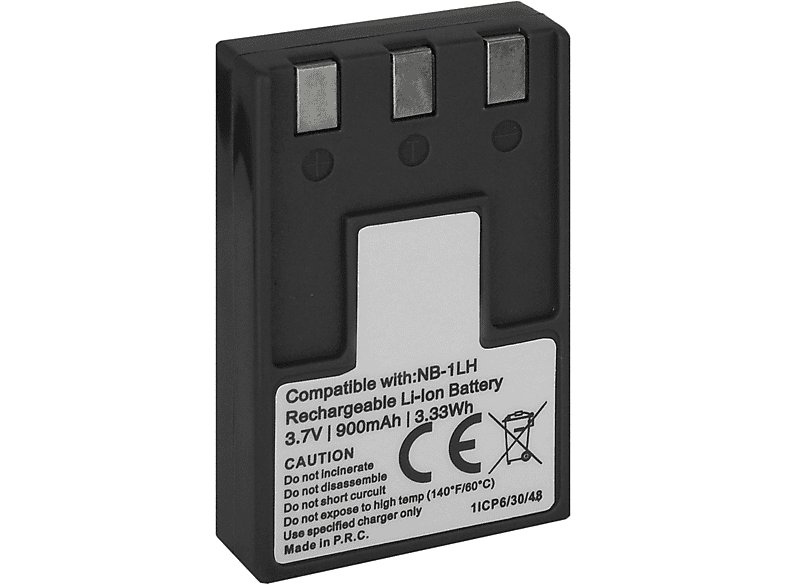 MTB MORE ENERGY NB-1L / NB-1LH Akku für Canon Digitalkameras NB-1L Akku, Li-Ion, 950 mAh | SATURN