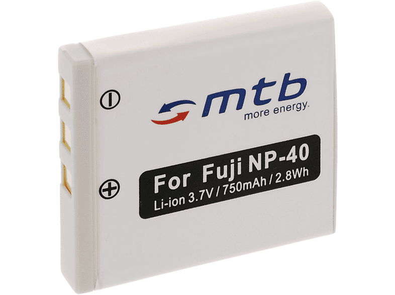 MTB MORE ENERGY NP-40 kompatibler Akku für Fuji Fujifilm FNP-40 Akku, Li-Ion, 750 mAh | SATURN