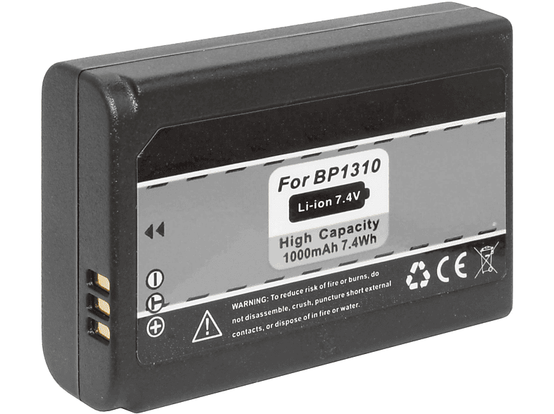 MTB MORE ENERGY Kompatibler Akku für Samsung ED-BP1310 ED-BP1310 Akku, Li-Ion, 1000 mAh | SATURN