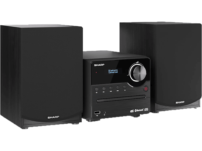 SHARP XL-B517D(BK) HiFi-Anlage (Schwarz) | MediaMarkt