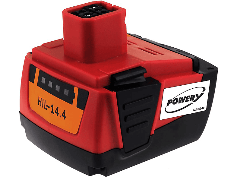 POWERY Akku für Hilti Typ B 144/2.6 Li-Ion Akku, 14.4 Volt, 4000mAh ...