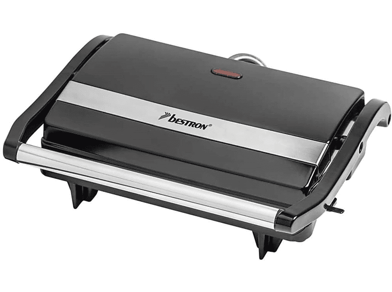 BESTRON 422059 Elektrogrill Schwarz, Edelstahl | SATURN