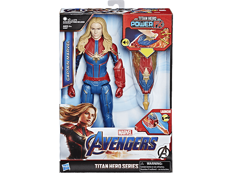 Figura - Capitana Marvel FX MARVEL, 4 AÑOS+, Multicolor | MediaMarkt