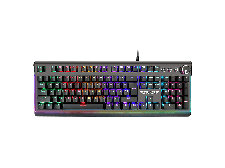 HYRICAN Striker ST-MK91, Gaming-Tastatur, Mechanisch, Outemu Red ...
