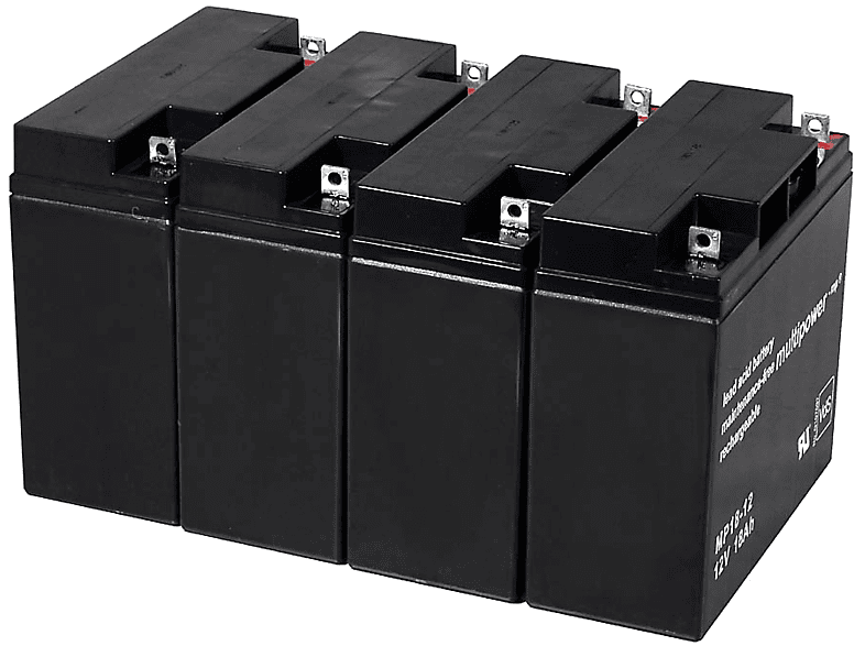 POWERY Powery Akku für USV APC RBC55 Lead-Acid Akku, 12 Volt, 18Ah ...