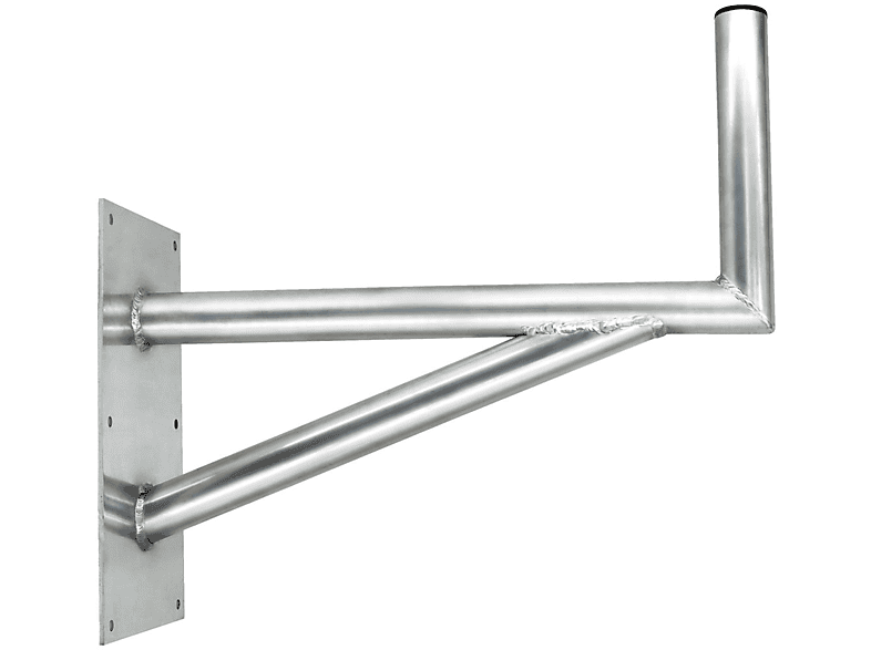 PREMIUMX 60cm Wandhalter Aluminium SAT Wand Halterung mit Stützelement ...